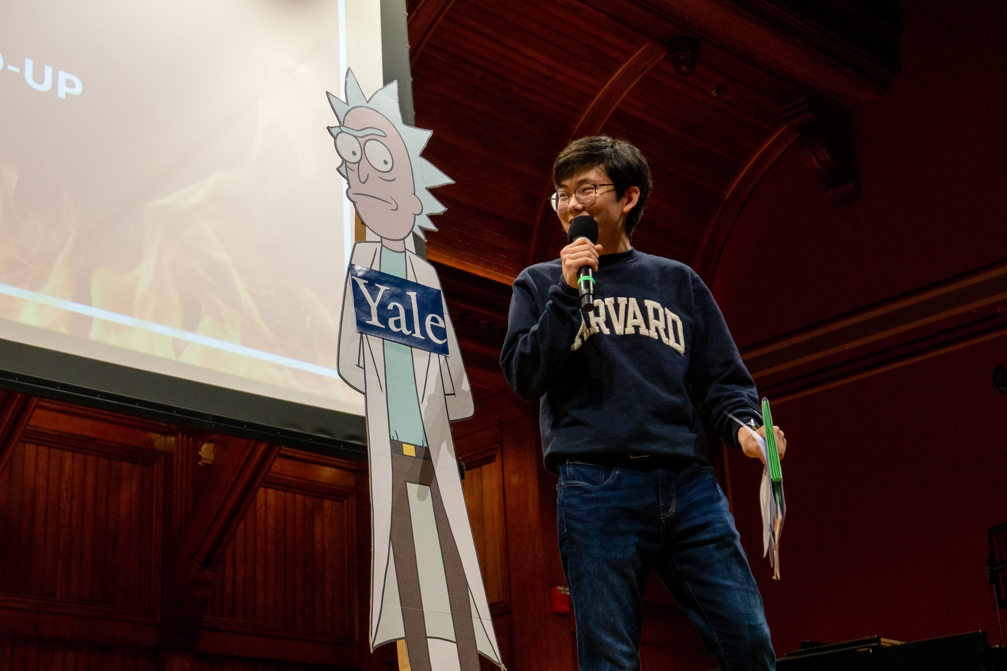 Harvard Biology Lecturer Andrew Berry Sends Up Yale at Annual Bulldog ...