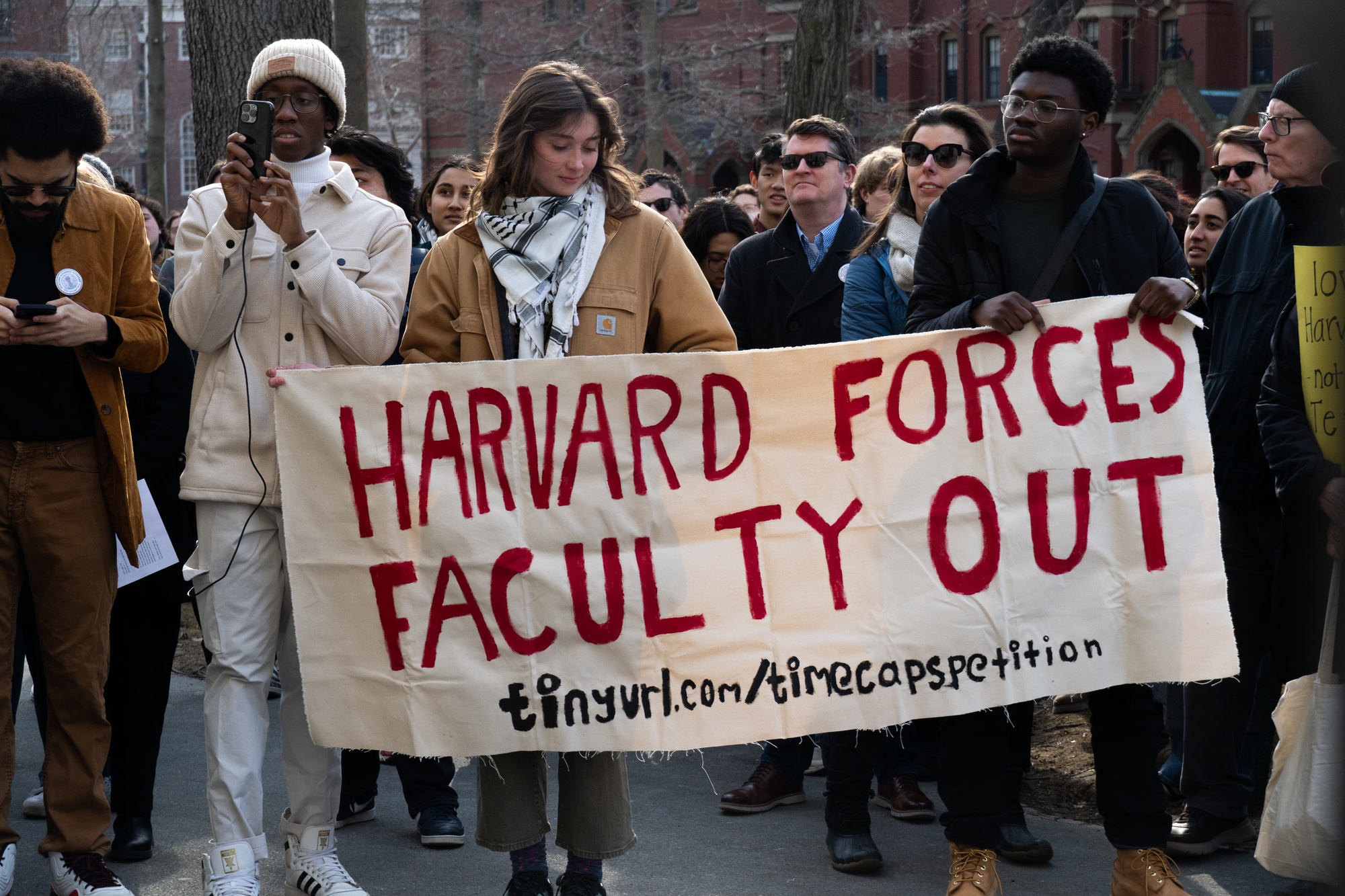 Harvard Students Walk Out of Class To Protest Time Caps for Academic ...