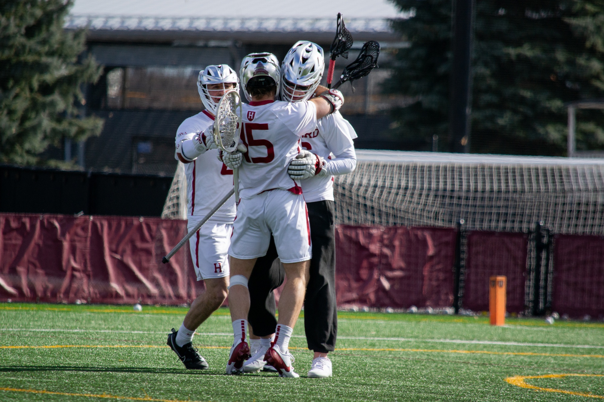 ‘Everything’s Going in for the Crimson’: Men’s Lax Bulldozes Past Yale ...