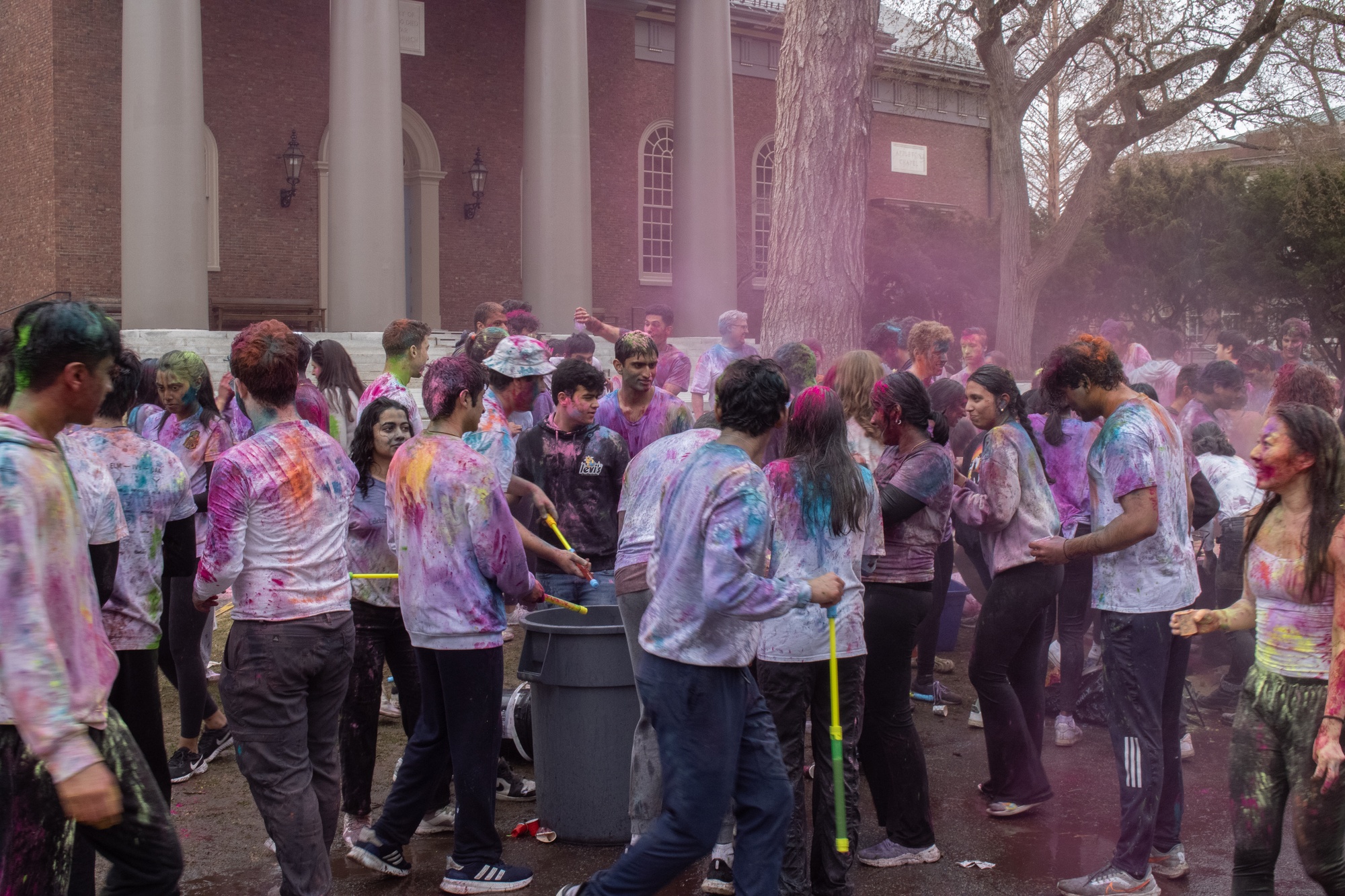 ‘A Burst of Fun’: Harvard Students and Affiliates Celebrate Holi in ...