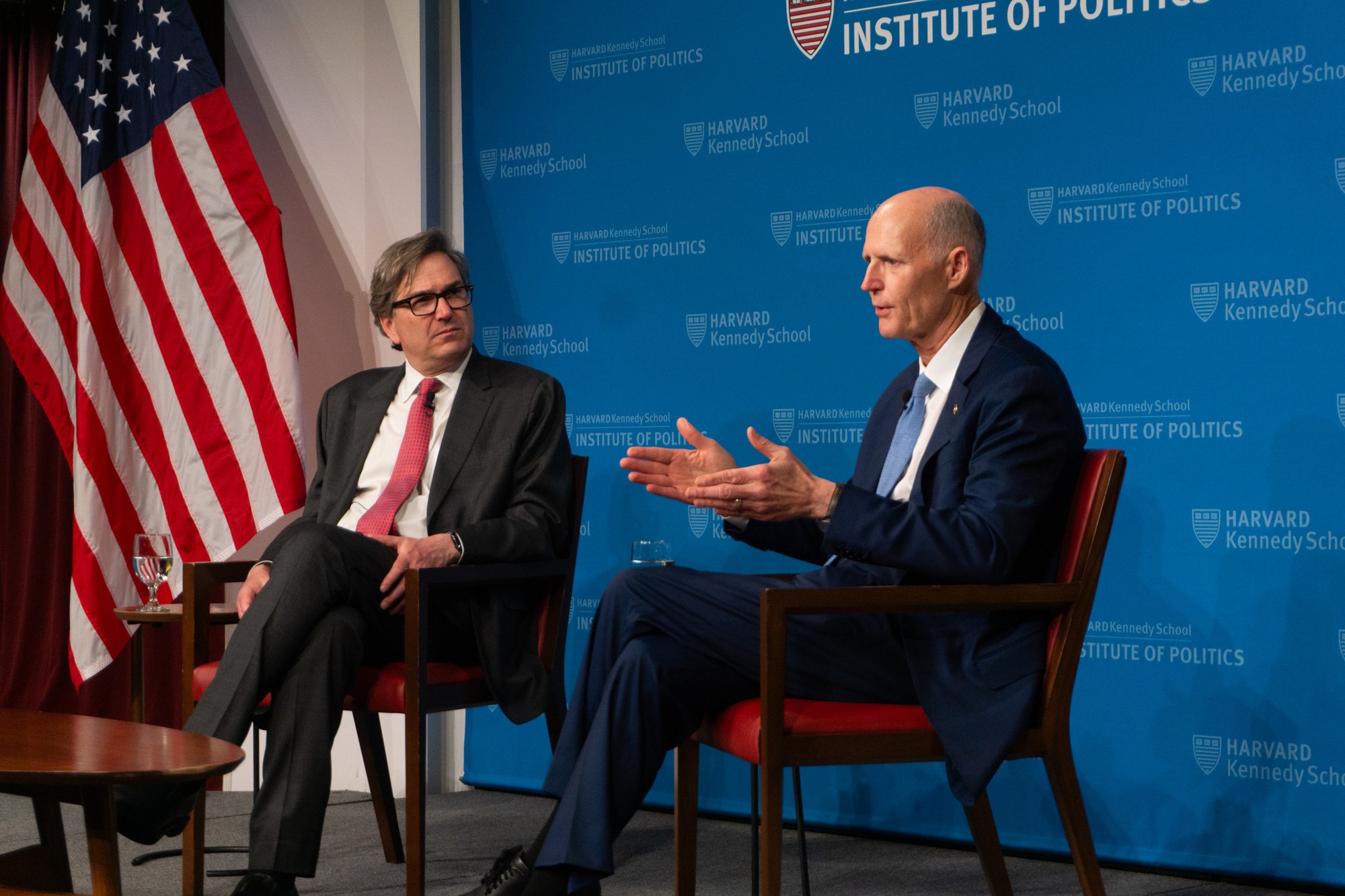 Sen. Rick Scott Backs Trump’s Attacks on Harvard at HKS Talk | News ...