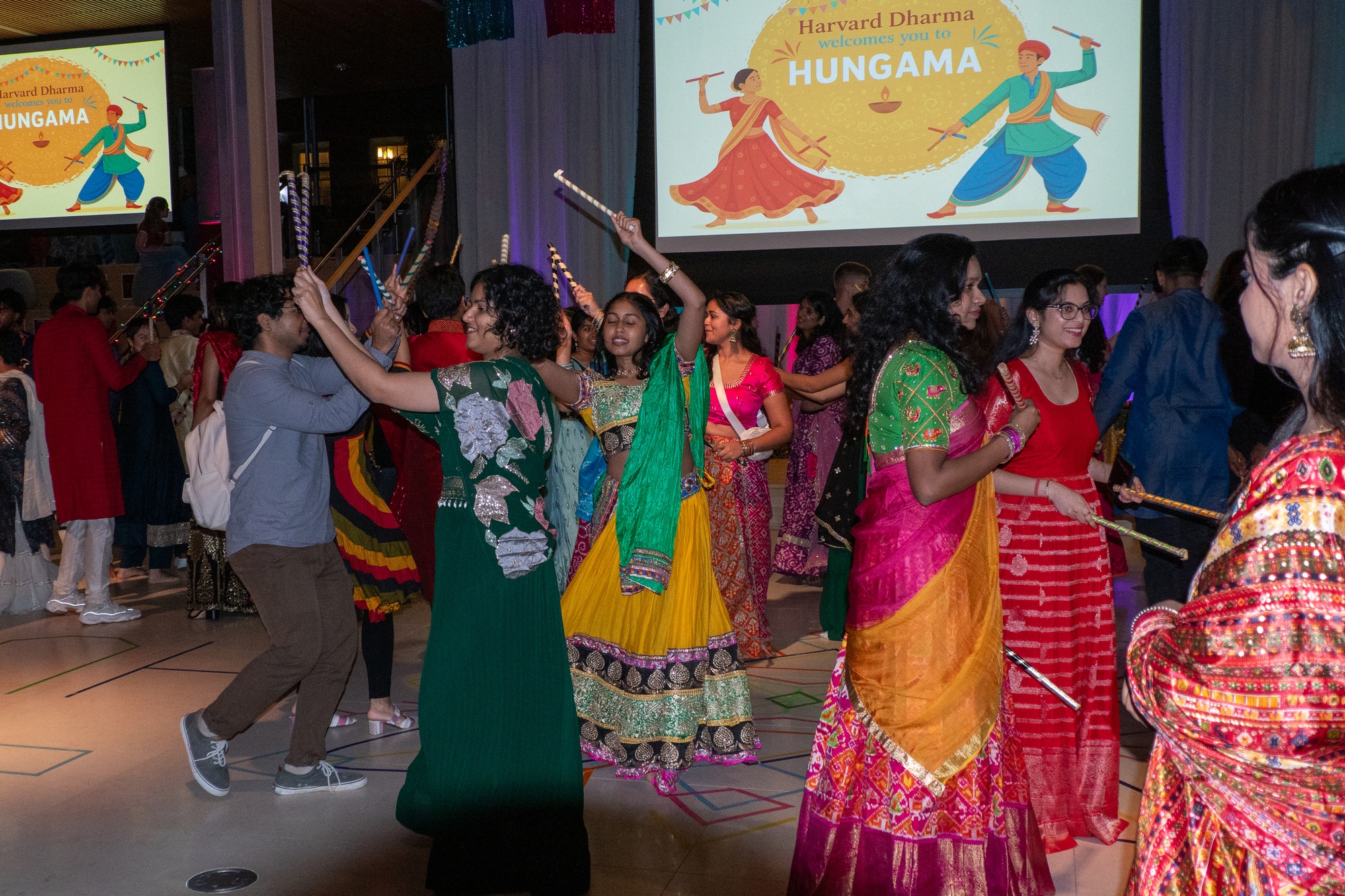 Hundreds Dance the Night Away at Annual Hungama Celebration | News ...