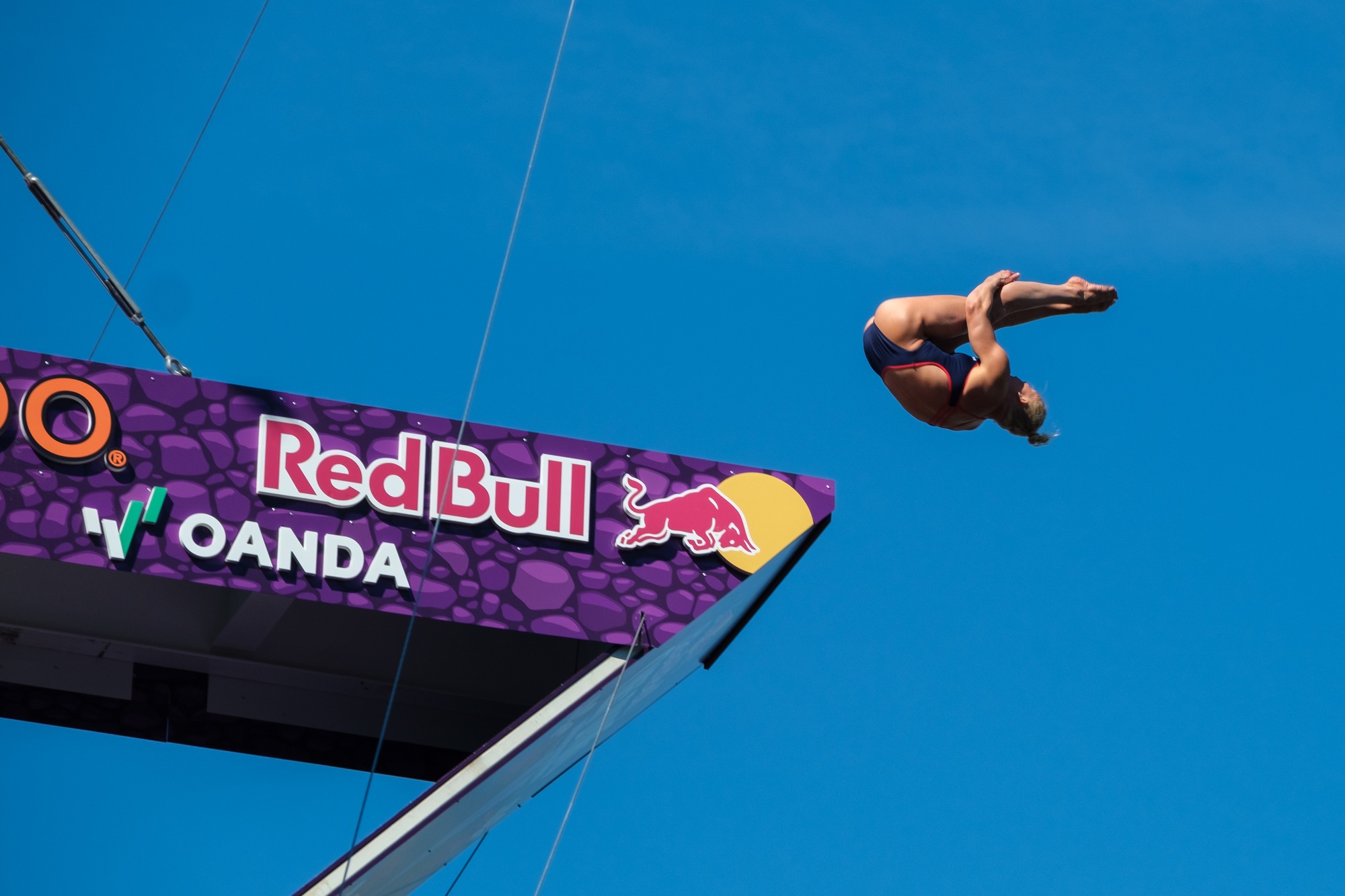 Death-Defying Cliff Divers Make a Splash in Boston Harbor | Sports ...