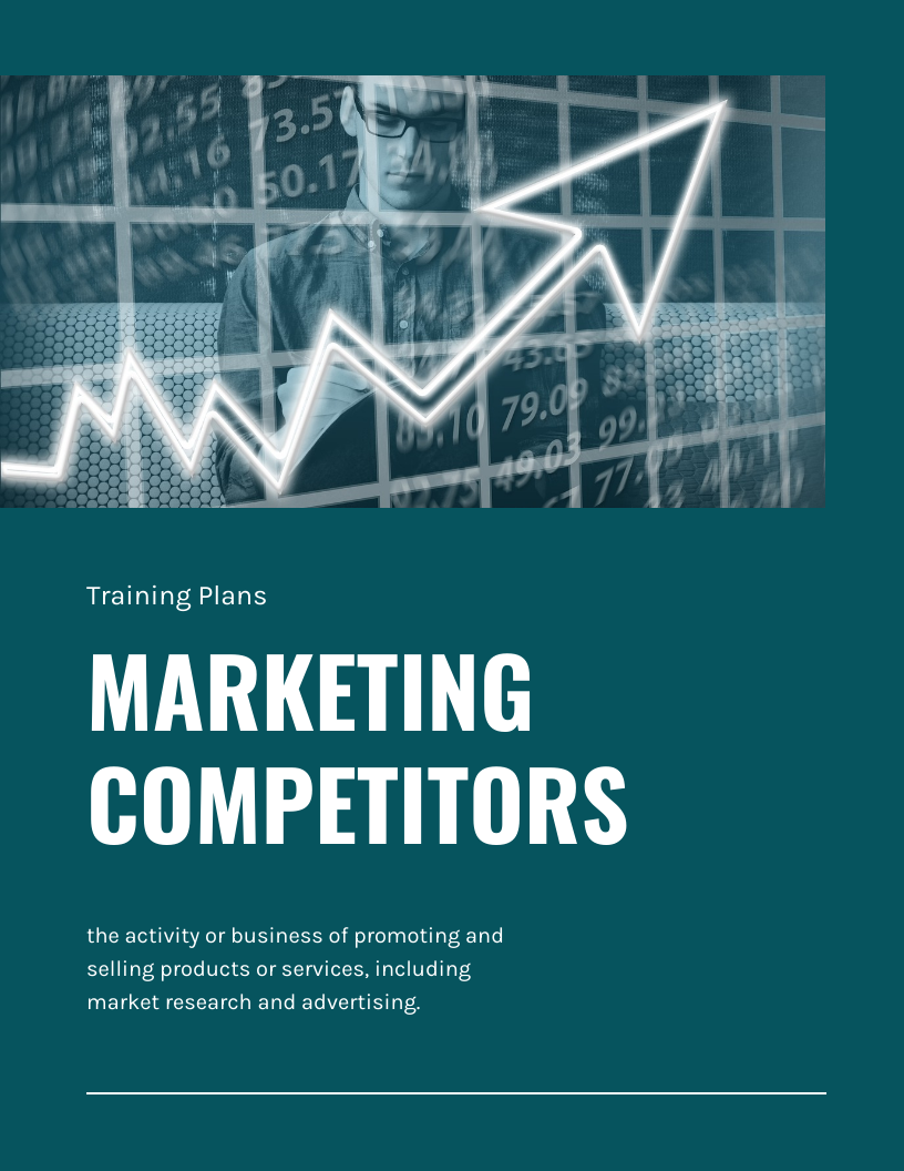 Green And White Elegant Minimalist Marketing Competitor Training Plans