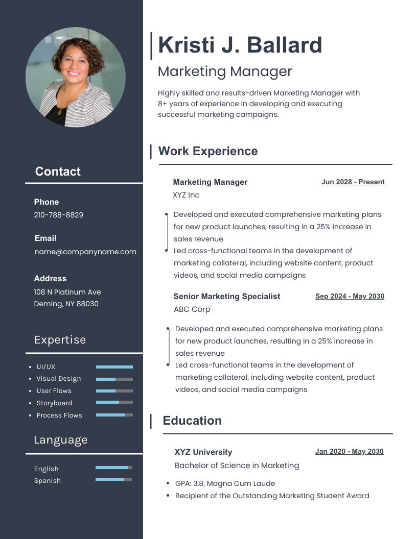 Simple Modern Resume