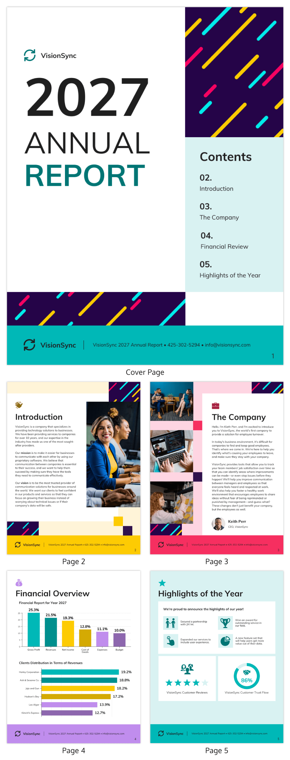 End Of Year Report Templates