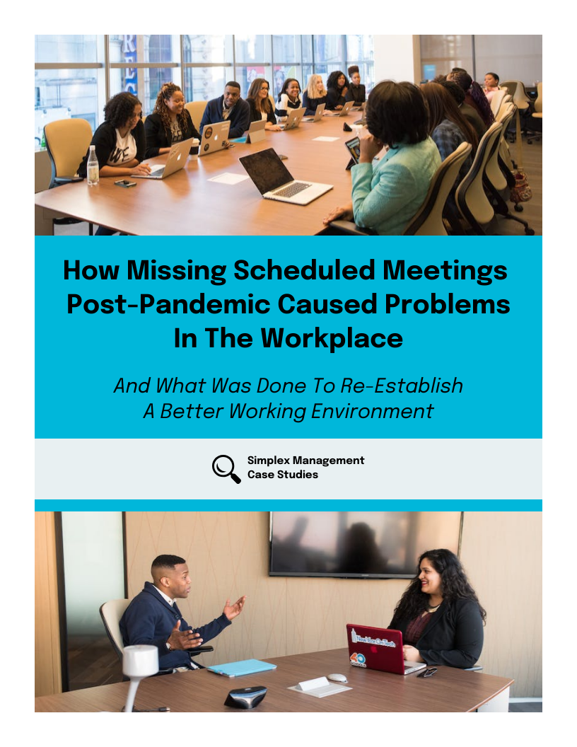 Light Blue Management Case Study Template