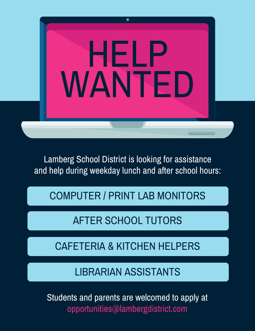Help Wanted Flyer Template Free Printable Templates