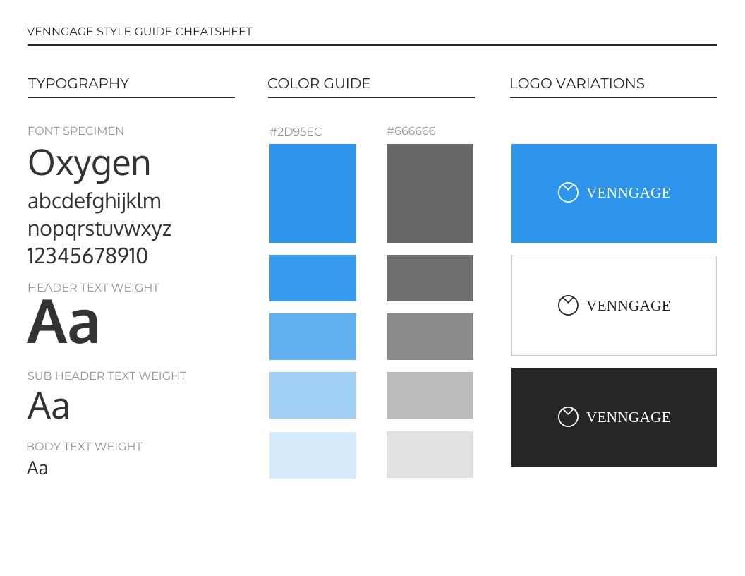 Venngage Brand Style Guide Infographic Template Venngage
