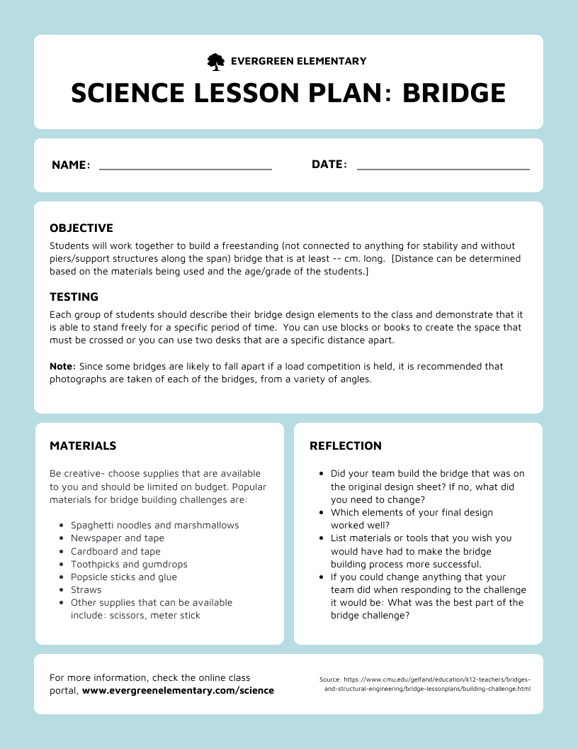 Lesson Plan Template Science Editable Science Primary Grades Vrogue