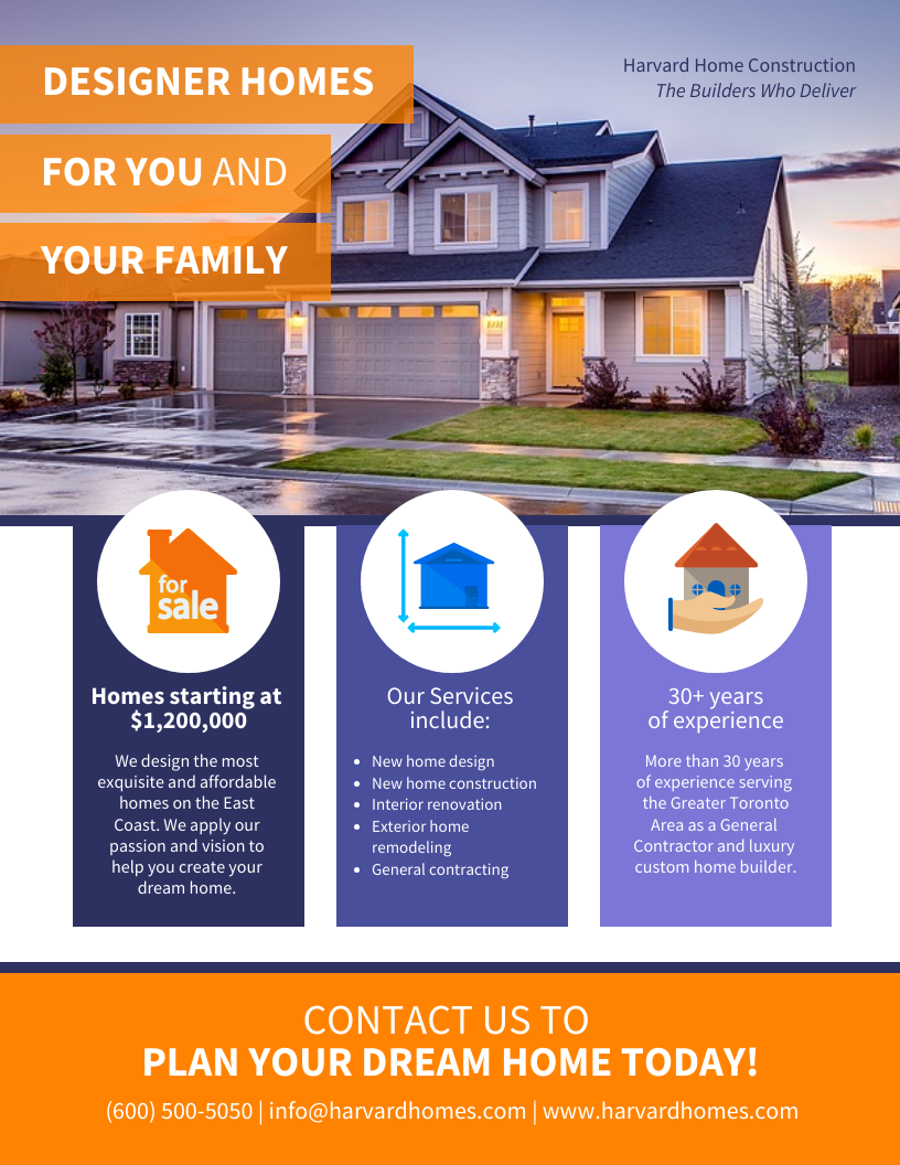 House For Sale Flyer Template