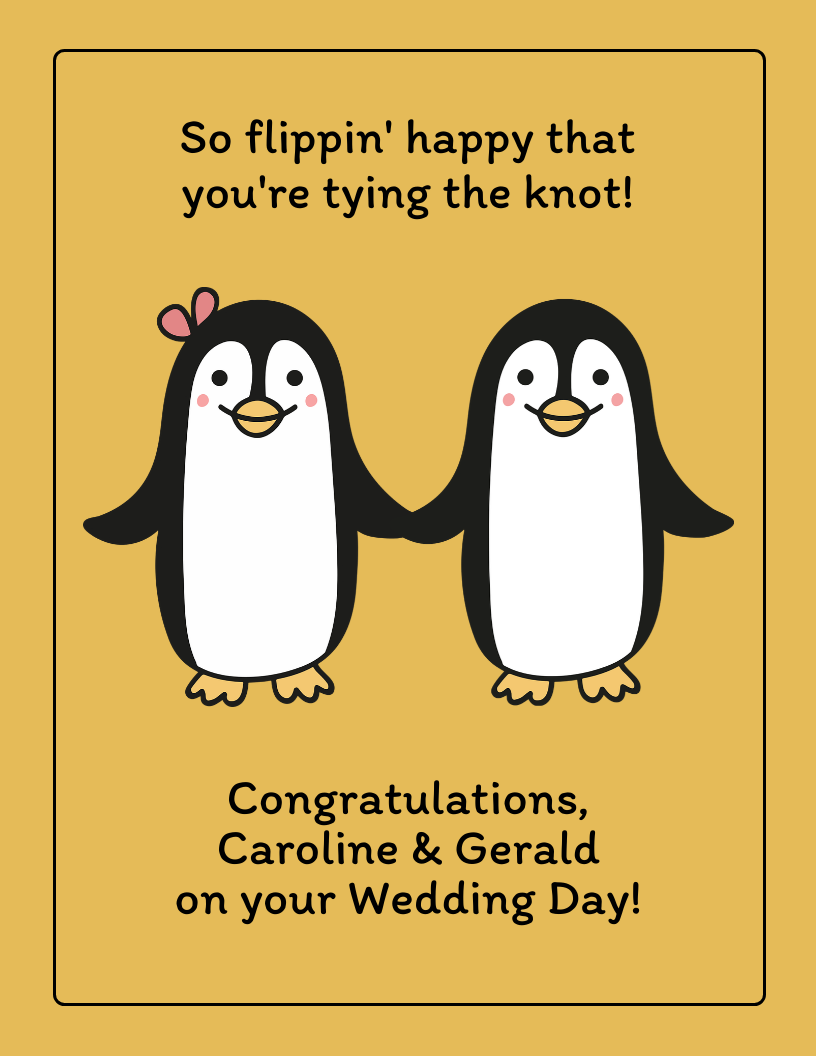 Free Printable Wedding Cards Funny Printable Templates