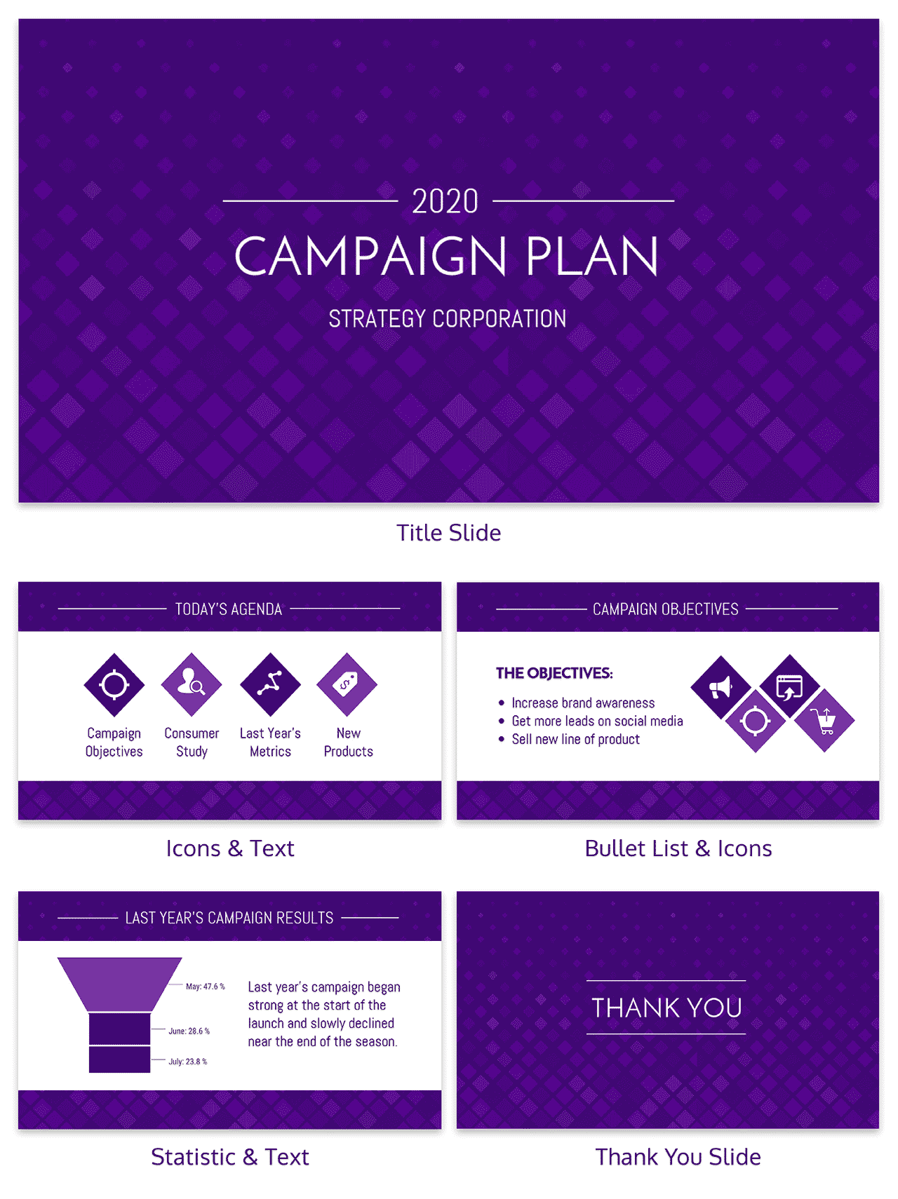 Marketing Campaign Plan Business Presentation Venngage