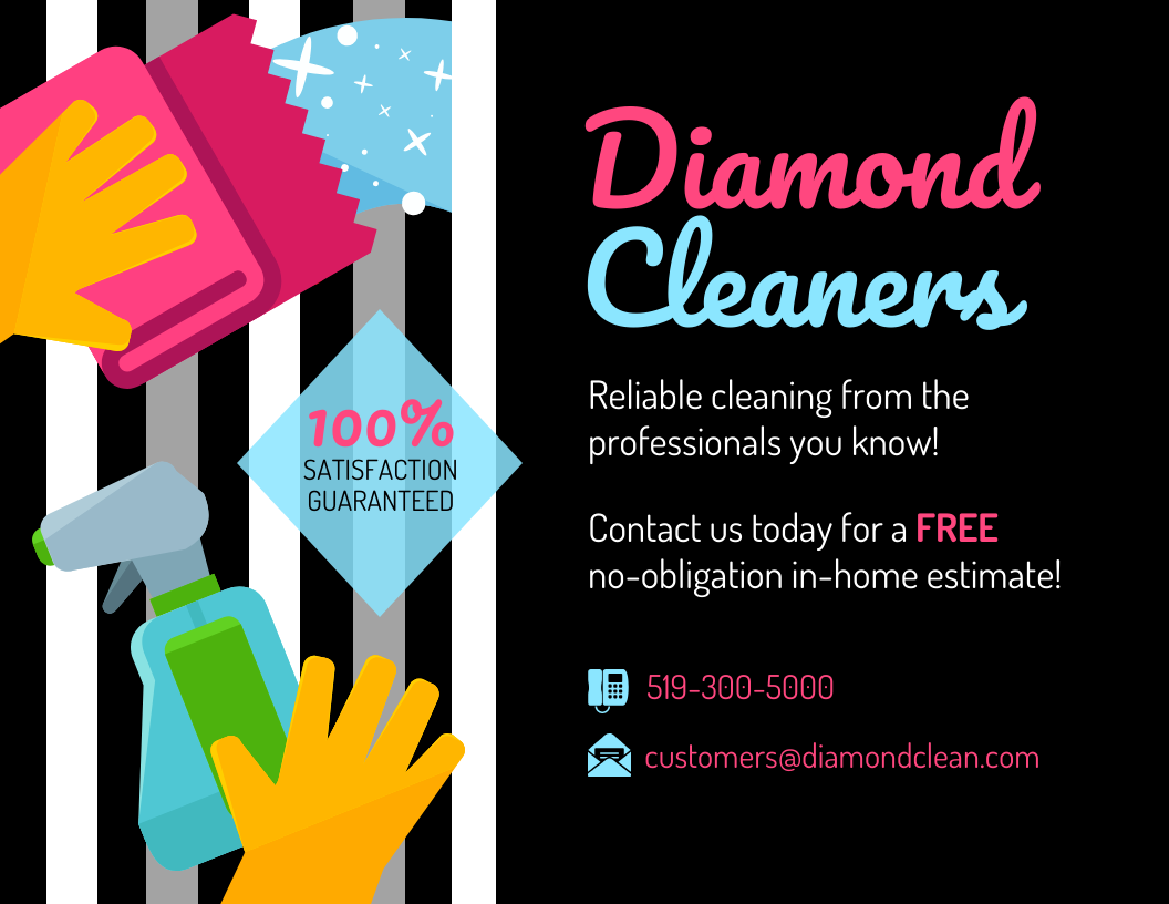 Flyers For Cleaning Business Templates