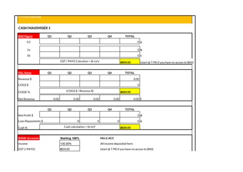 Cash Maximiser Initial Cal & Beyond.xlsx