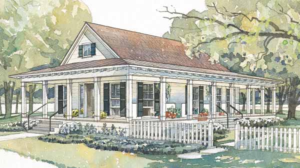 16 Inspirational St Simons Retreat House Plan
