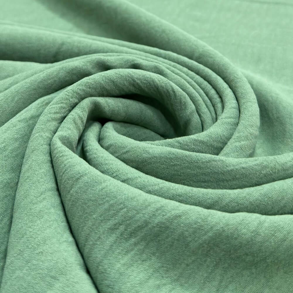 TECIDO CREPE AIR FLOW |DUNA|-100% POL/150L - VERDE MENTA (48423)