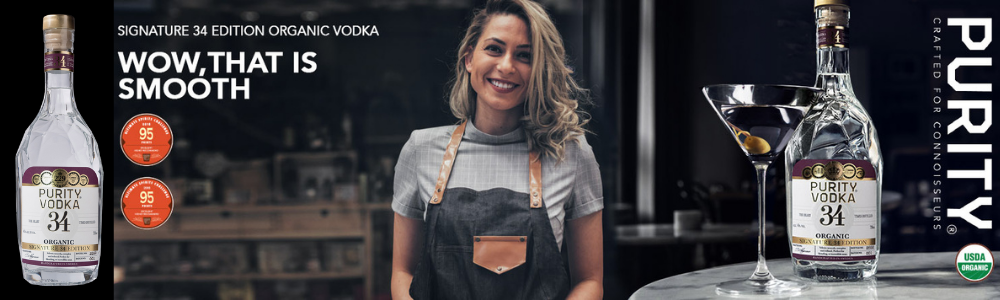 Purity Signature 34 Edition Organic Vodka - Swedish Craftsmanship — TIPXY