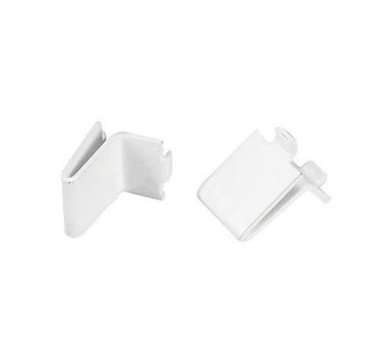 Onward Hardware Pilaster Clips / White - 12 Pack at Slegg Building ...