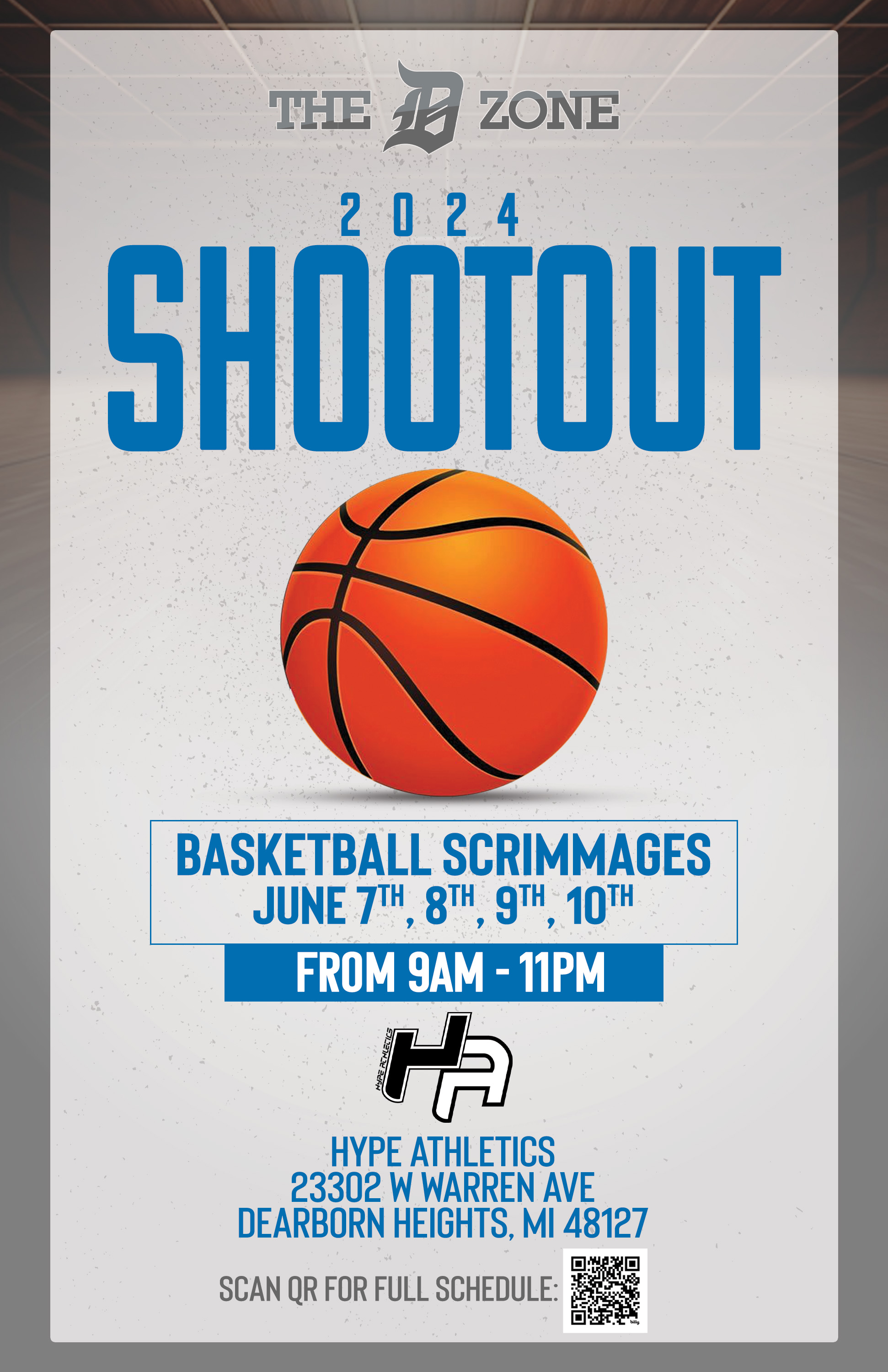 The D Zone 2024 Shootout Schedule - The D Zone Basketball