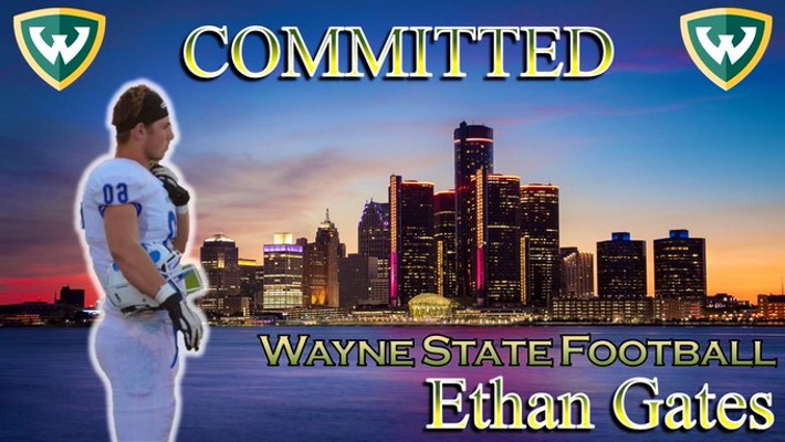St. Clair Shores Lakeview 2022 OT/DE Ethan Gates has committed to Wayne ...