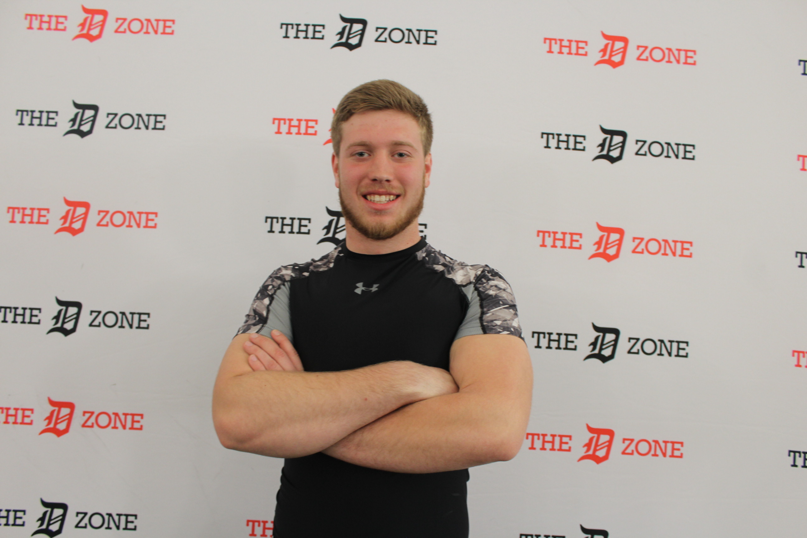 Grand Blanc 2019 OT/DE Jarrett Short is visiting Wayne State this ...