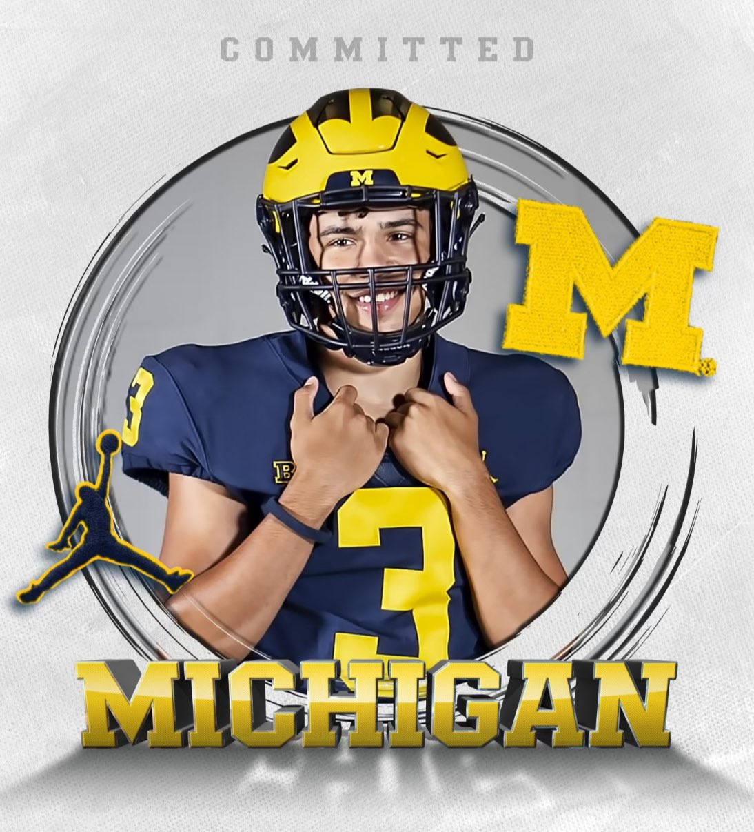 Ann Arbor Huron 2023 K Adam Samaha has committed to Michigan - The D ...
