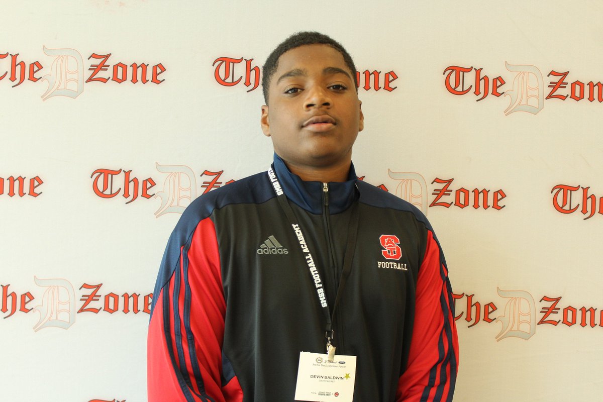 Southfield A&T 2019 DL/TE Devin Baldwin was offered by Akron and ...