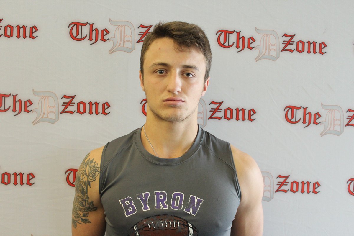 Byron Area 2018 LB/WR Connor Scribner has committed to Concordia-Ann Arbor - The D Zone Football