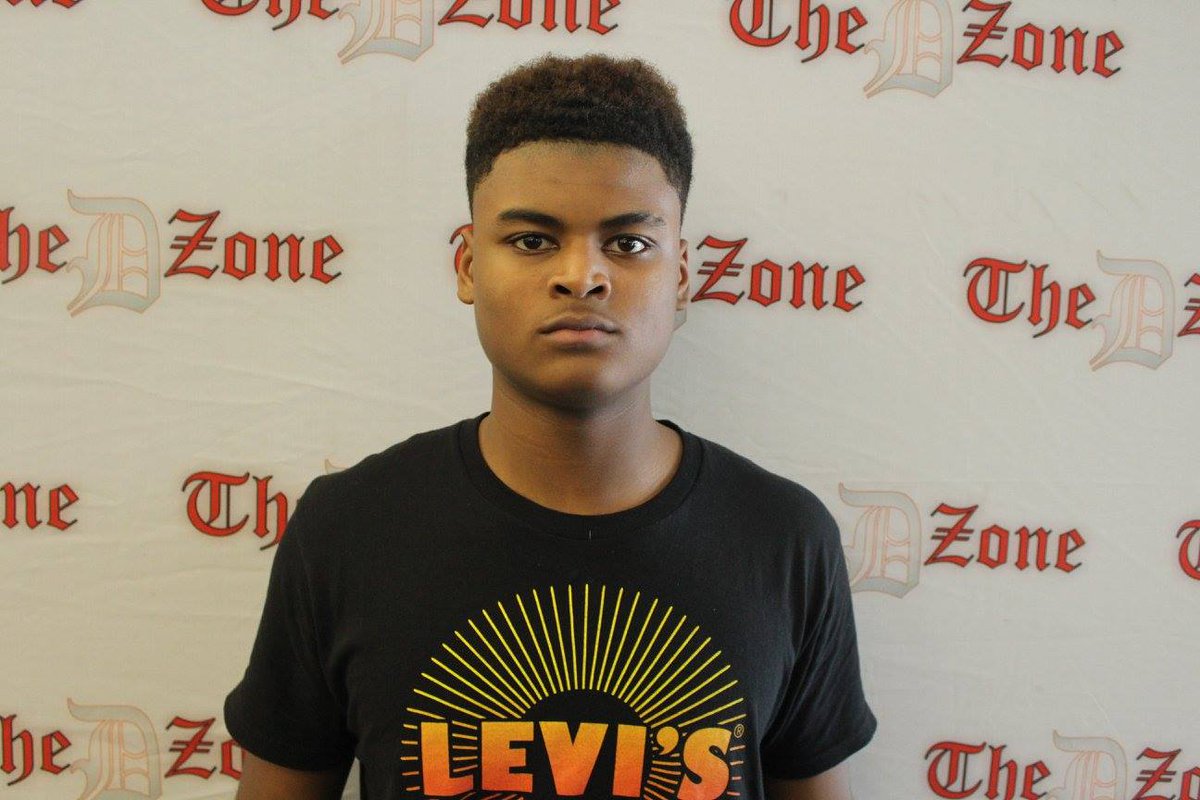 Ferndale 2018 WR/SS Anthony Merriman discusses visit to Adrian on 9/16 ...