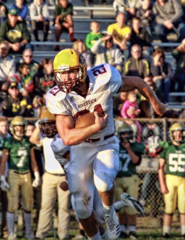 Riverview 2018 LB/RB Cameron Rogers was offered by Wayne State (Story ...