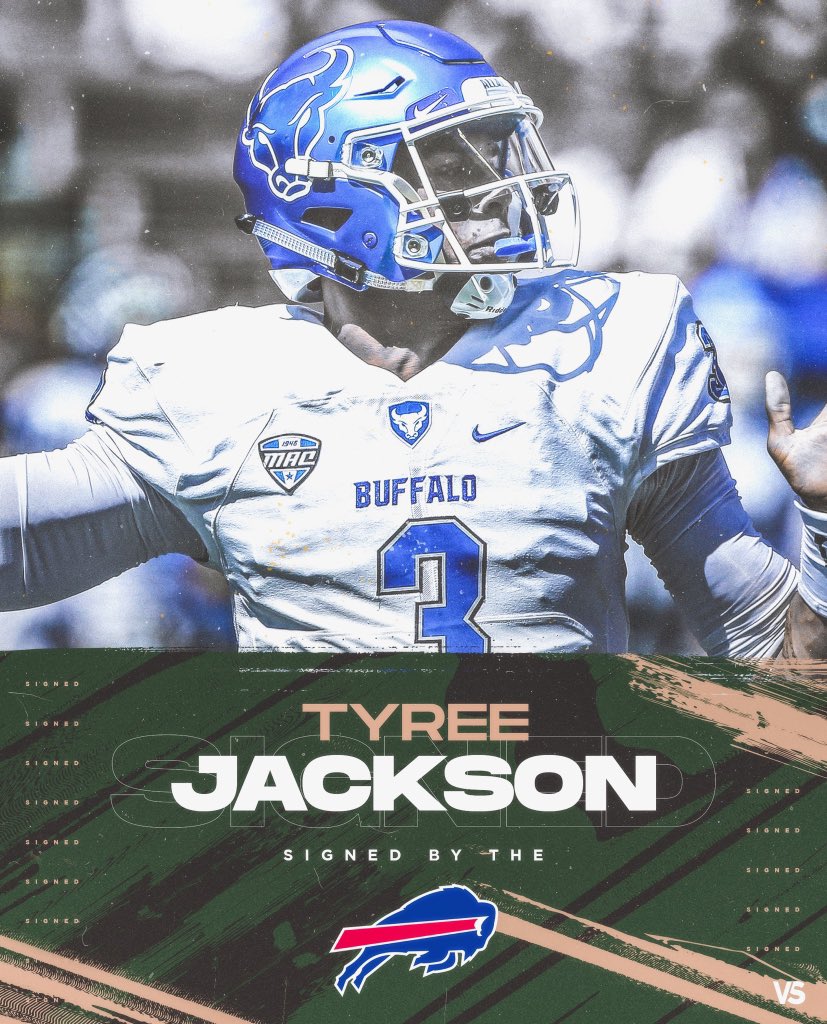 Mona Shores / Buffalo Bulls QB Tyree Jackson signed as UDFA with ...