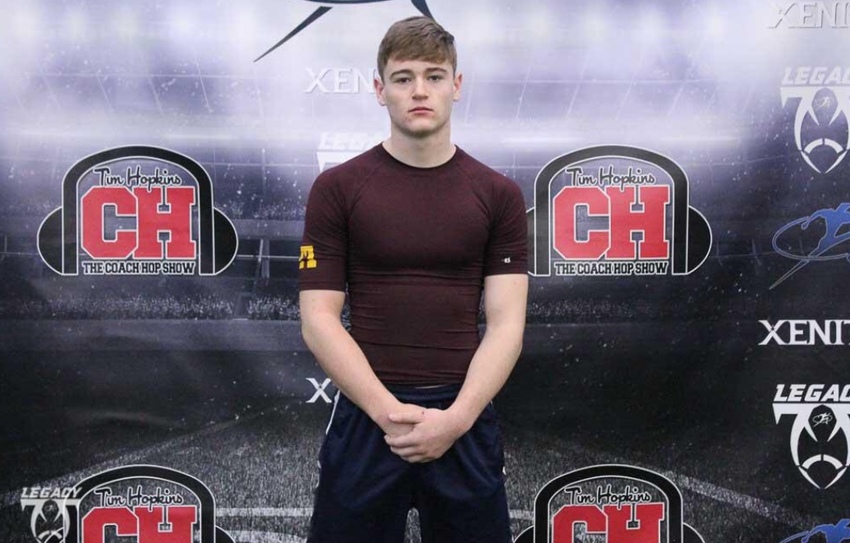 Manchester 2020 OLB Collin McCaffrey received a roster spot from Albion ...