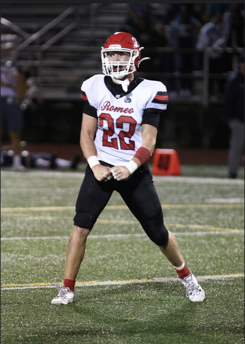 Romeo 2024 MLB/OLB/RB Ryan Relyea was offered by Northwood - The D Zone ...