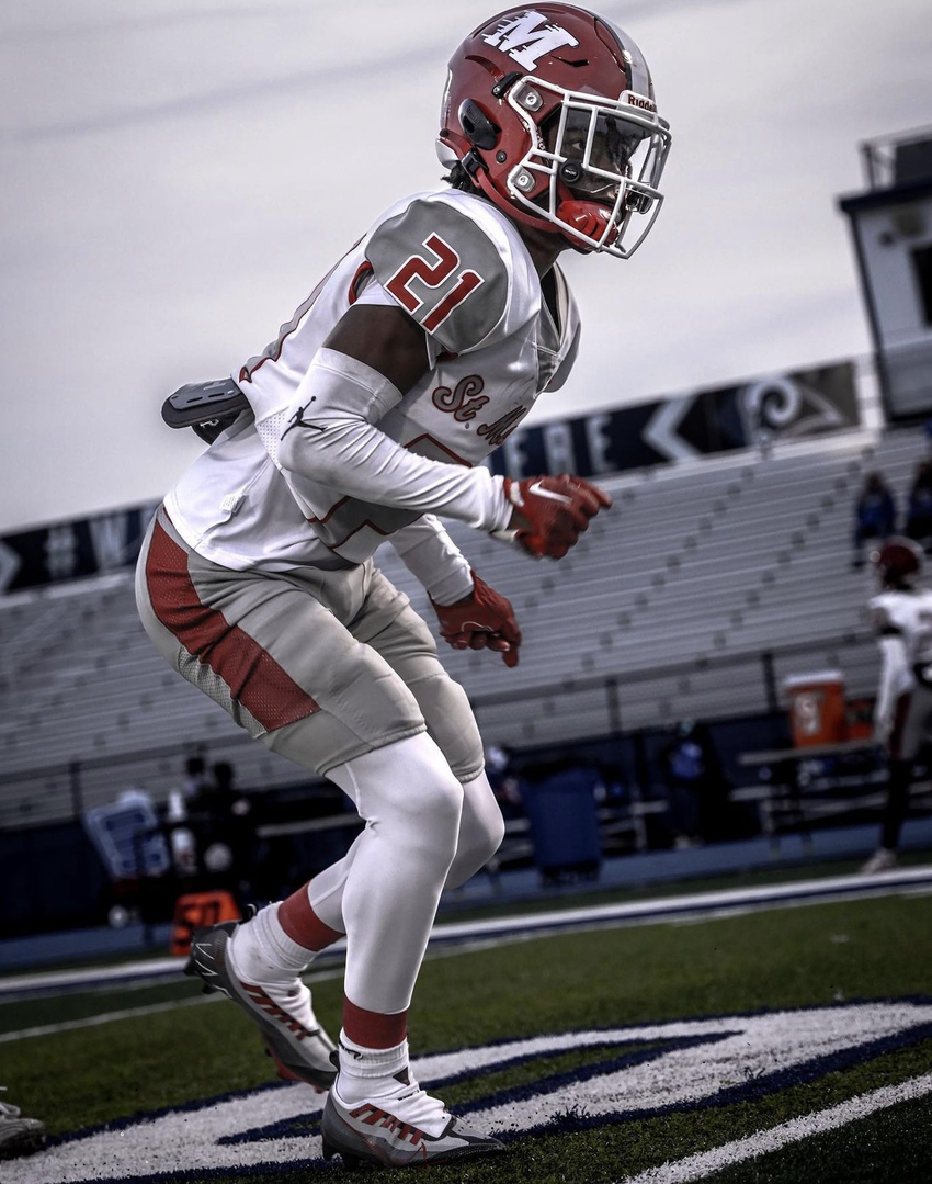 Orchard Lake Saint Mary's 2026 CB/WR/KR/PR Aj Marks is visiting Penn ...