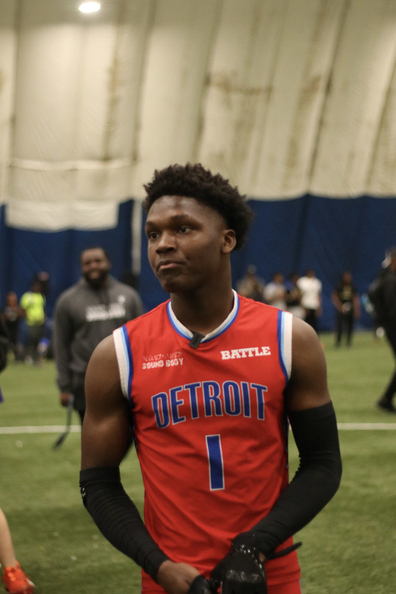 Orchard Lake Saint Mary's 2025 CB/WR/QB/RB/KR/S Antwon Thomas was ...