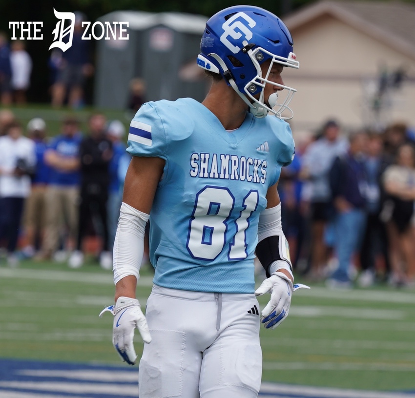 Detroit Catholic Central 2027 CB/WR Gideon Gash was offered by ...