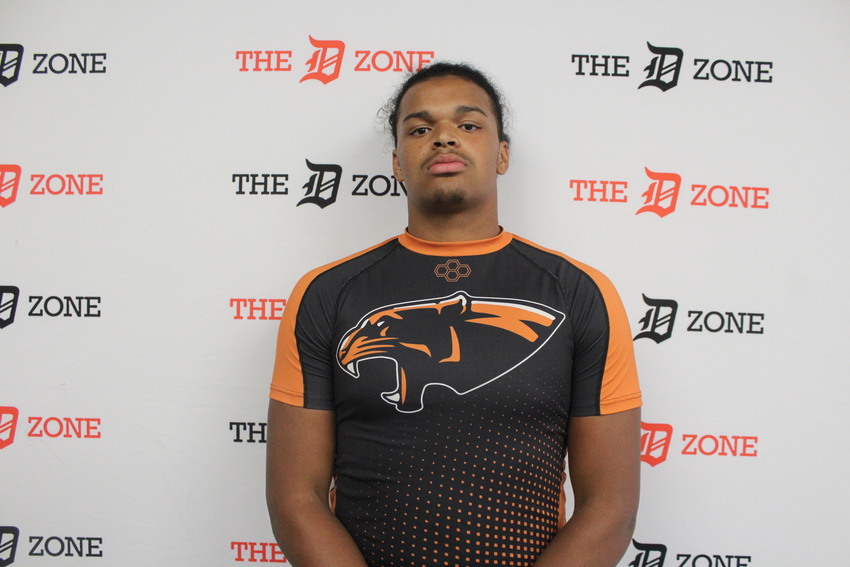 Center Line 2019 DL/OT George Talley III is visiting Wayne State this ...