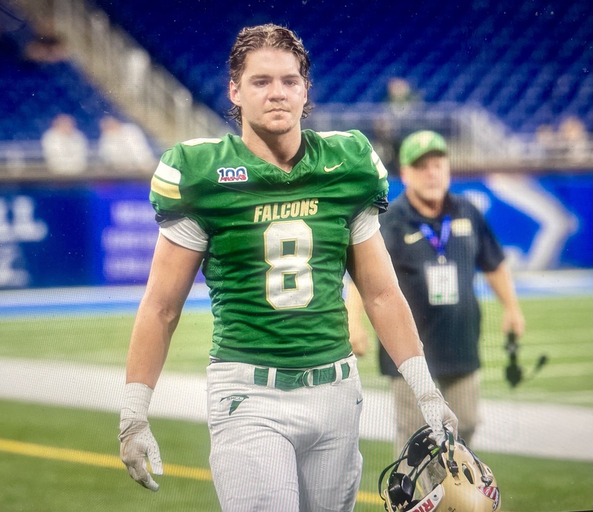 Monroe St. Mary Catholic Central 2026 OLB/RB/QB Brady Hines was offered ...