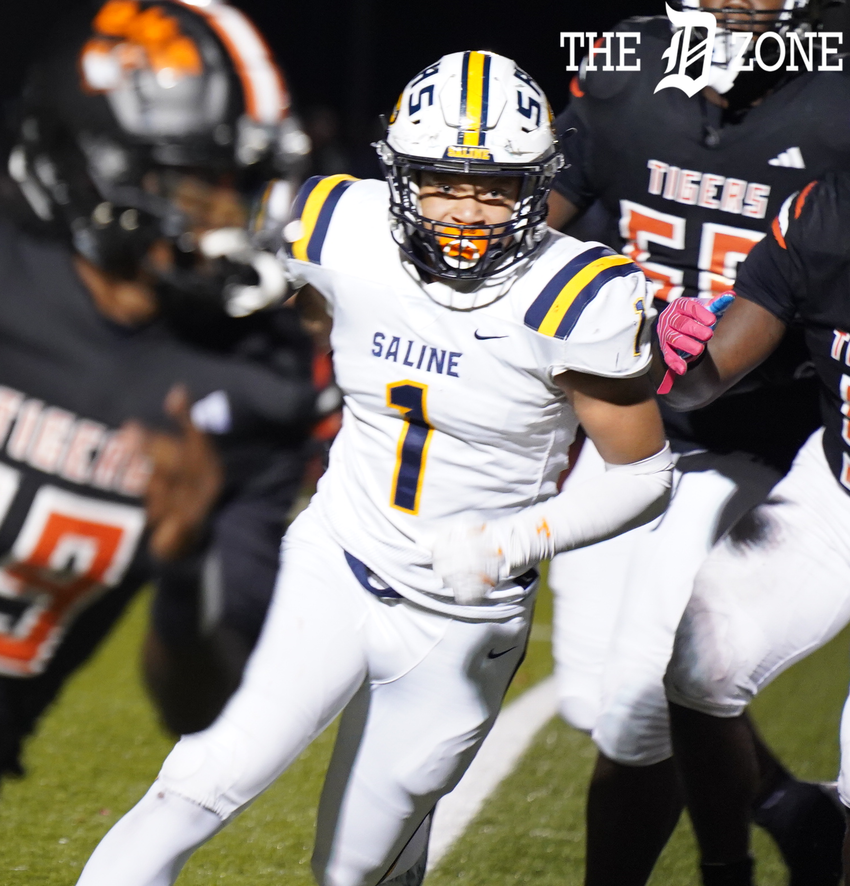 Saline 2026 DE/OLB/RB Isaiah Harris (Miami-OH commit) is visiting Miami ...