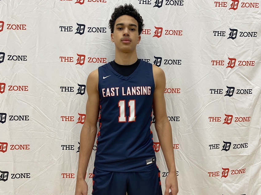 Kingston Thomas: East Lansing G/F class of 2027 - The D Zone Basketball