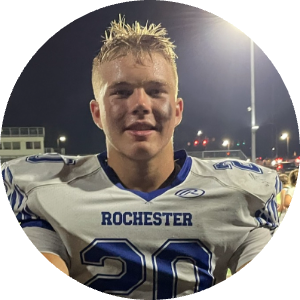 Rochester 2025 MLB/RB Jack Lower received a roster spot from Grinnell ...
