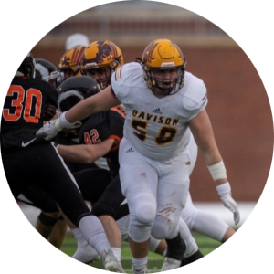 Davison 2022 OC/OG/DT Zane Richardson is visiting Hope on 05/02/2021 ...