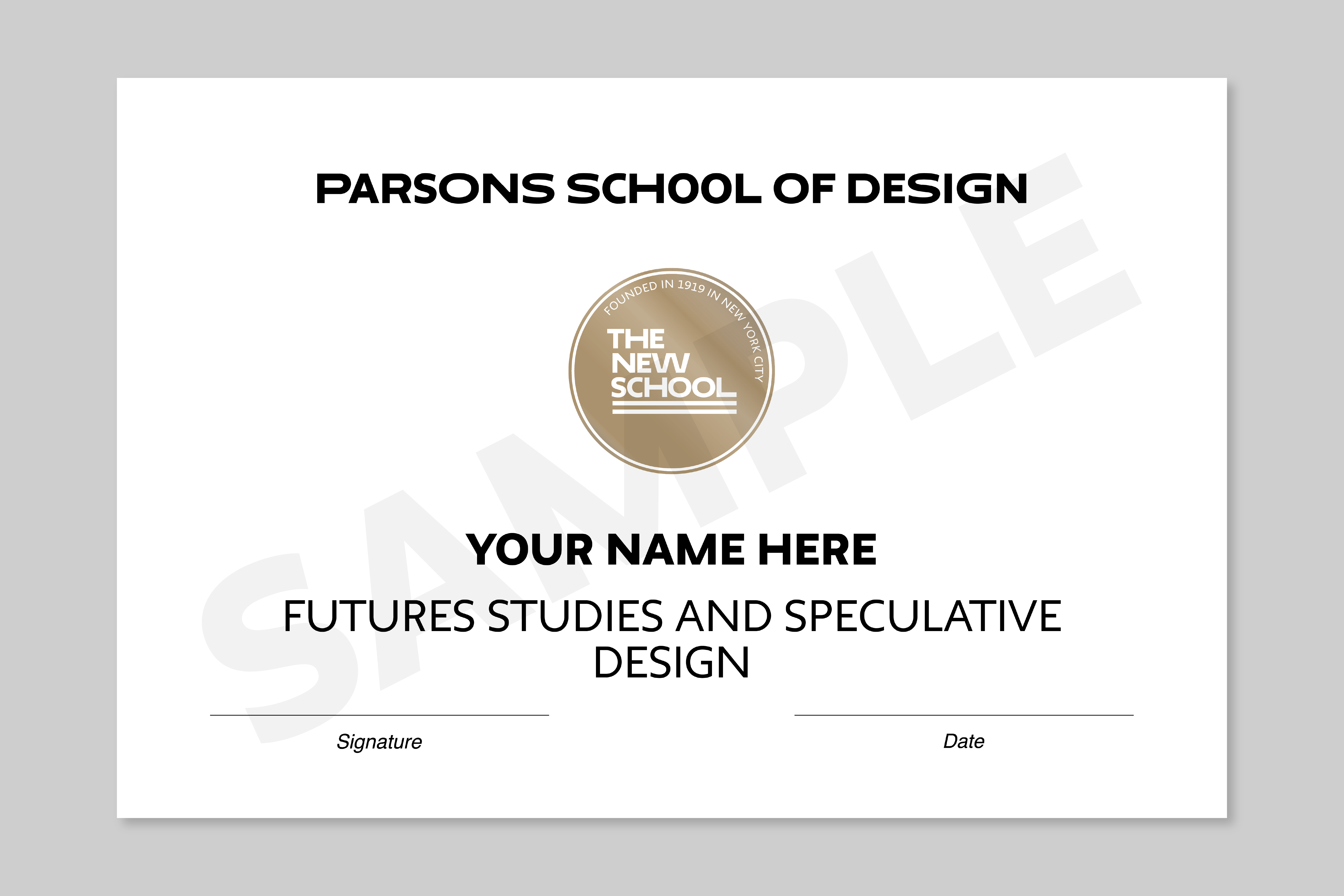 Futures Studies and Speculative Design Certificate | Continuing ...