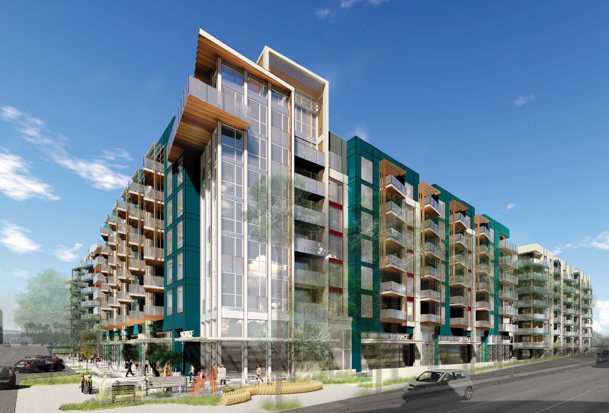 1000+ Unit High-Rise Mixed-Use Planned In Golden Shore Avenue, Long ...