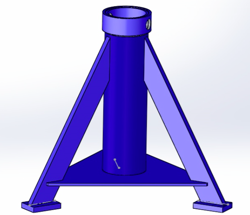 Heavy Duty Safety Stand Plans - HomemadeTools.net