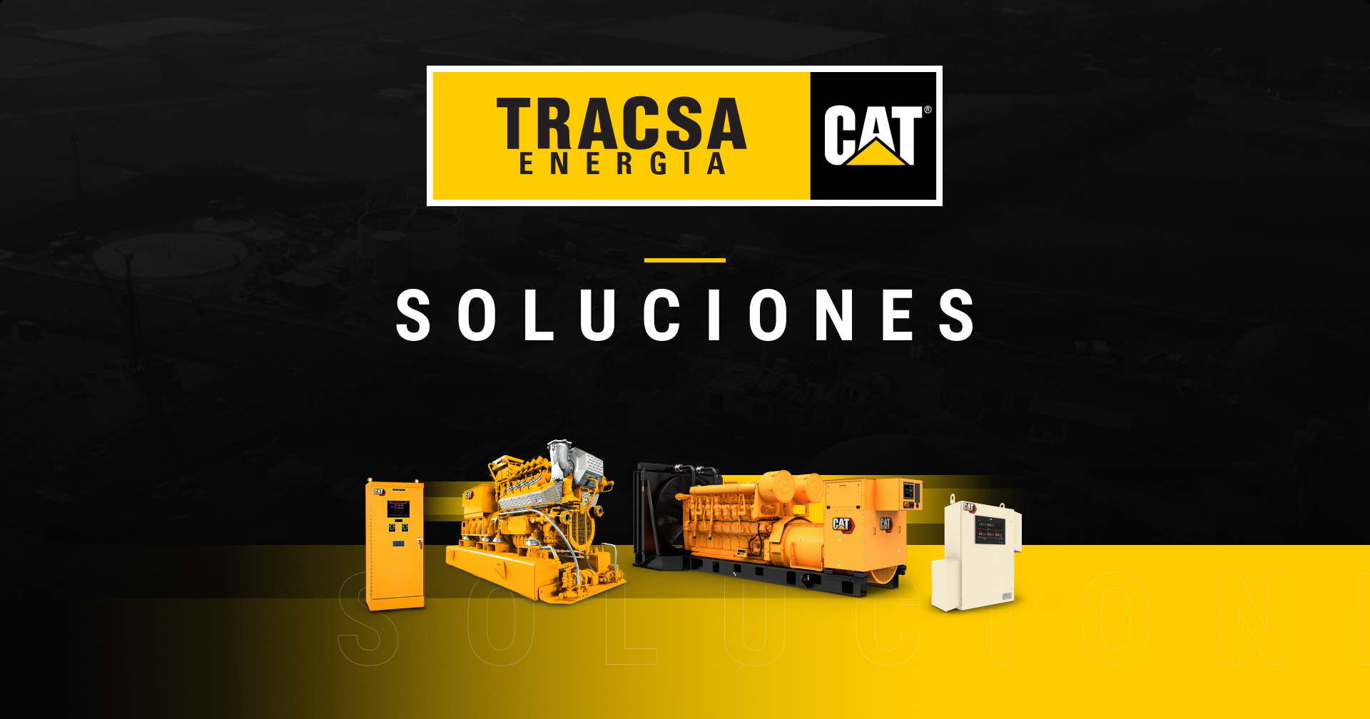 Soluciones en generación de energía industrial | Tracsa Energía