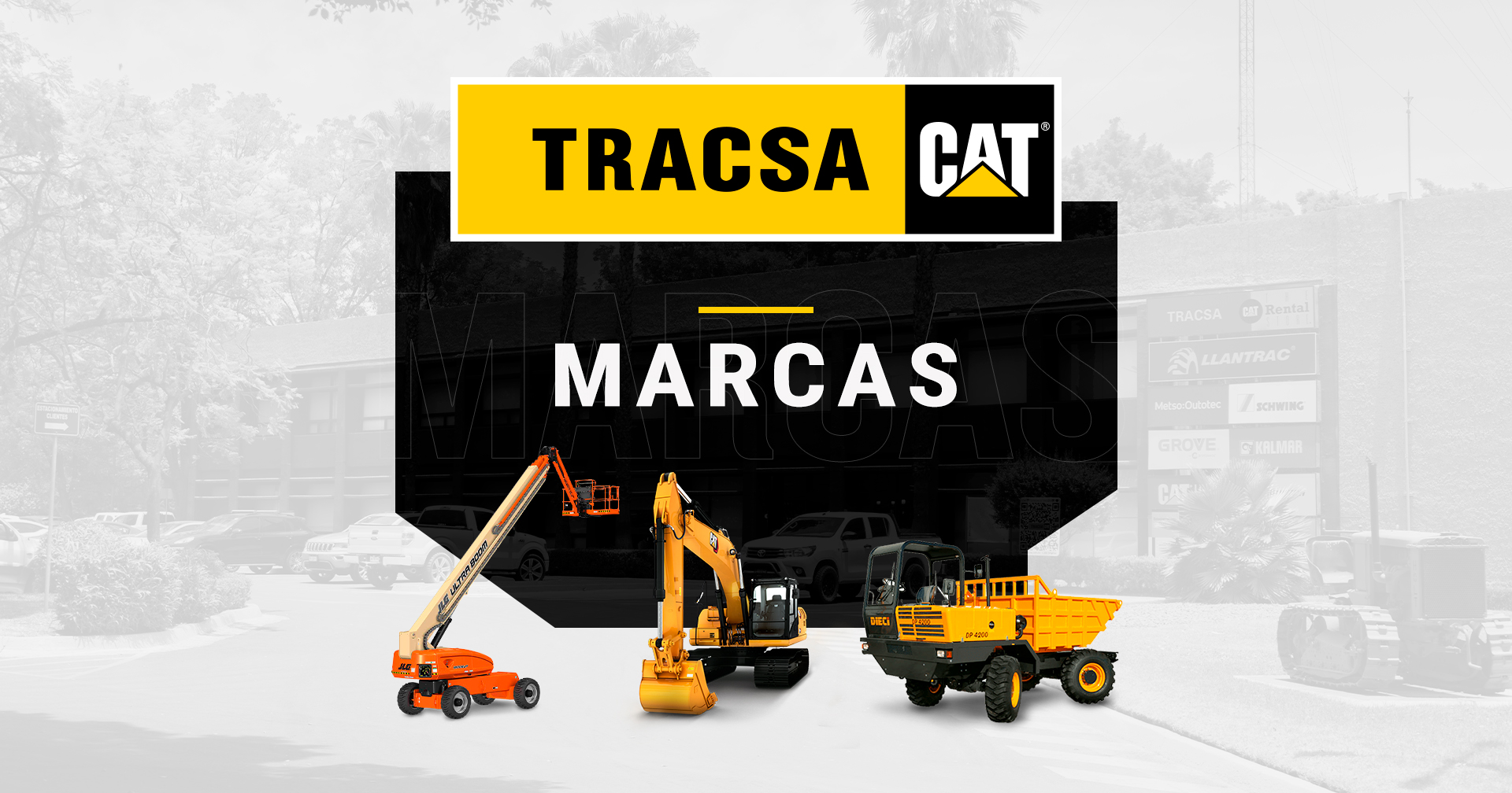 Marcas que distribuimos | Tracsa Cat®