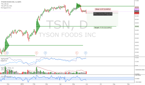TSN Stock Price and Chart — TradingView