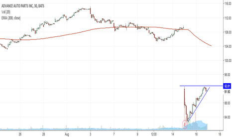 AAP Stock Price and Chart — TradingView